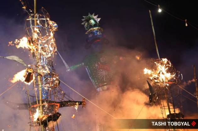 Dussehra: Ravana effigies consigned to flames to mark triumph of good ...