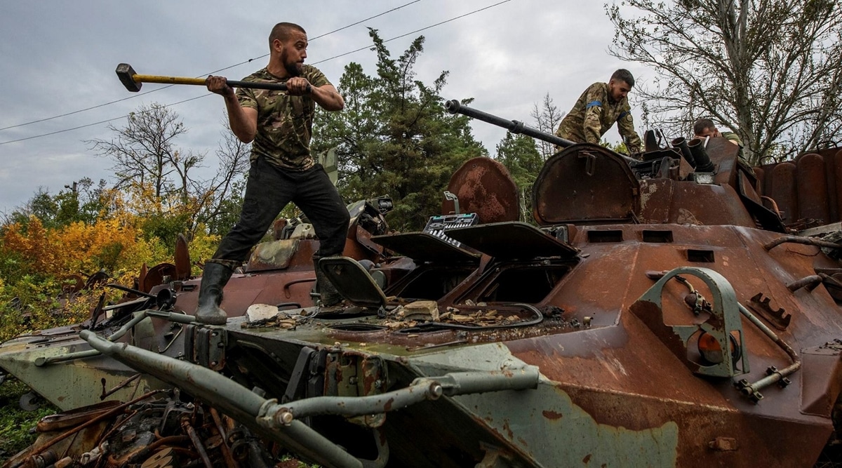 Ukraine claims control of Russian logistics hub, seeks to cut more ...