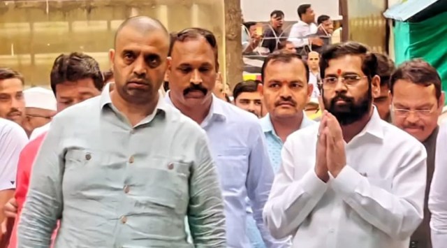 Maharashtra CM Eknath Shinde visits Pimpri-Chinchwad, consoles bereaved ...