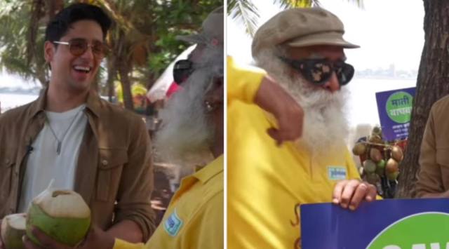 Sidharth Malhotra dances to Kaala Chashma with Sadhguru, tells him ‘he ...