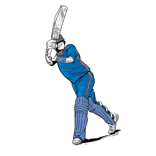 Nataraj swipe over fine leg, helicopter whip over wide on are some of ...