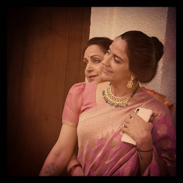 Hema Malini turns 74: A glimpse of her precious moments with daughters ...