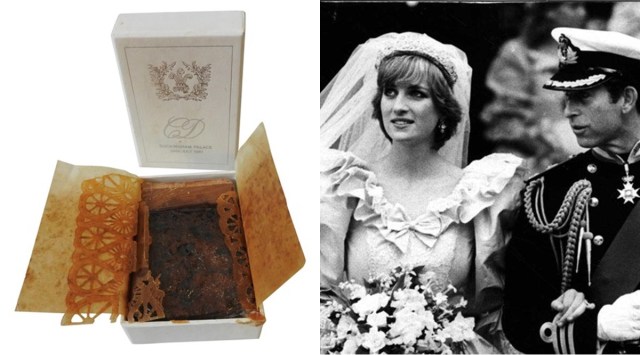 41-year-old slice of cake from King Charles and Princess Diana’s ...
