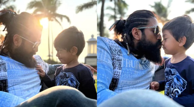 KGF star Yash and wife Radhika Pandit pen emotional notes for son ...