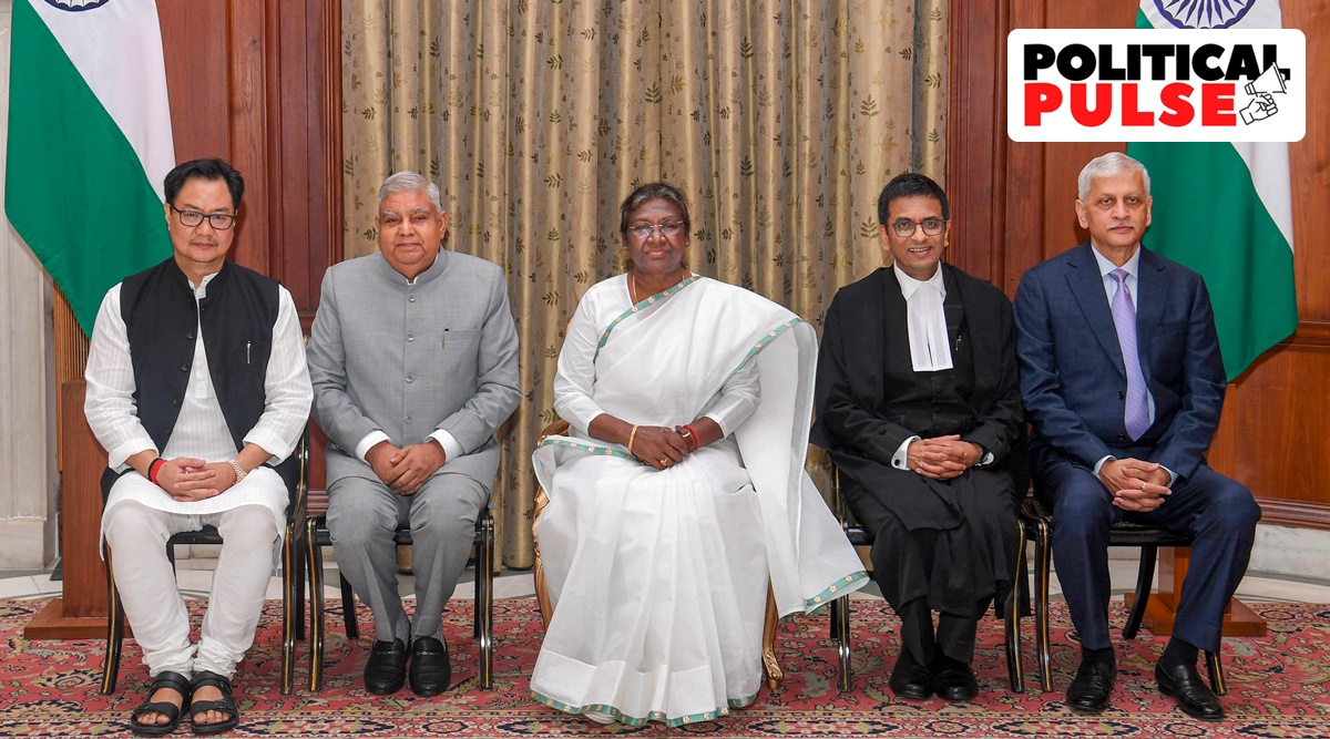 #Politics | DY Chandrachud sworn in: President, PM, political leaders ...