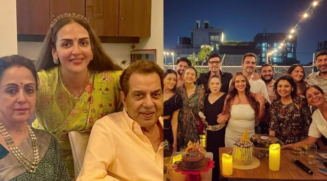Dharmendra-Hema Malini attend Esha Deol’s rooftop birthday bash, Fardeen Khan and Zayed Khan ...
