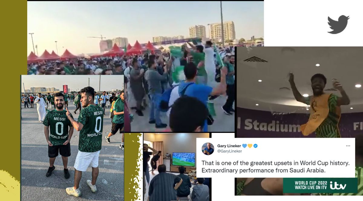 FIFA World Cup: Saudi Arabian supporters’ frenzied celebrations go ...