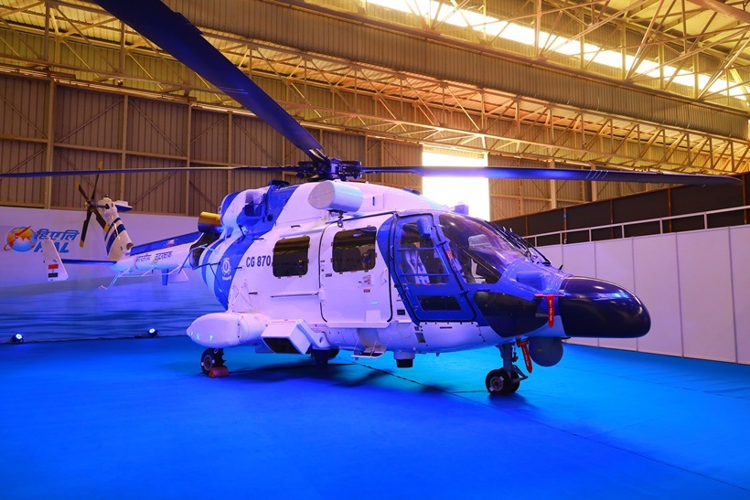 HAL delivers 16th ALH Mk-III helicopters to Indian Coast Guard ...