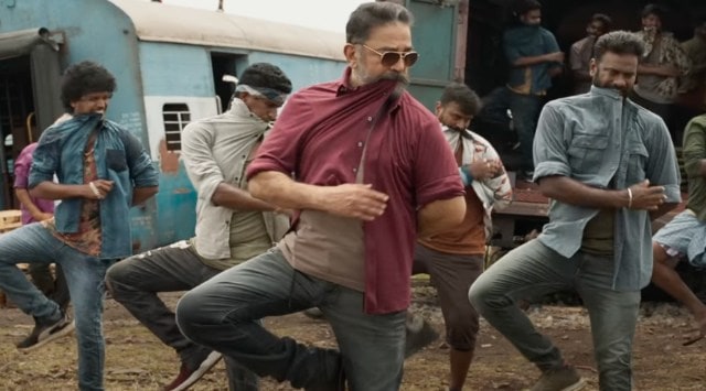 Kamal Haasan and Radikaa Sarathkumar shake a leg to Pathala Pathala ...