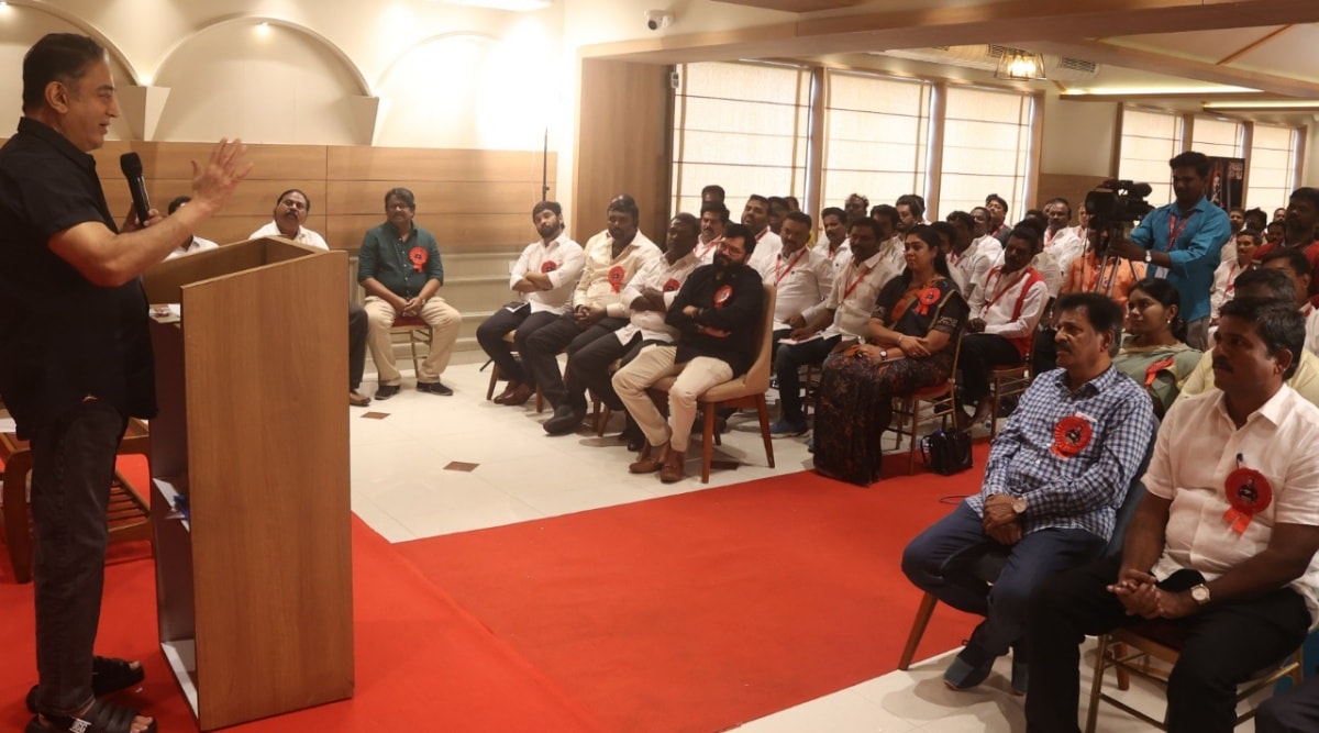 Eye on 2024 elections, Kamal Haasan chairs meet with MNM functionaries ...