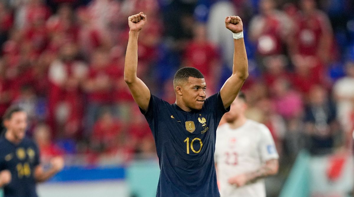 Watch: Kylian Mbappe’s incredible body feint that leaves Denmark’s ...