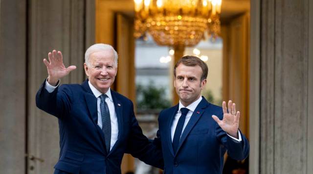 As Emmanuel Macron pays state visit to US, Ukraine tests an old ...