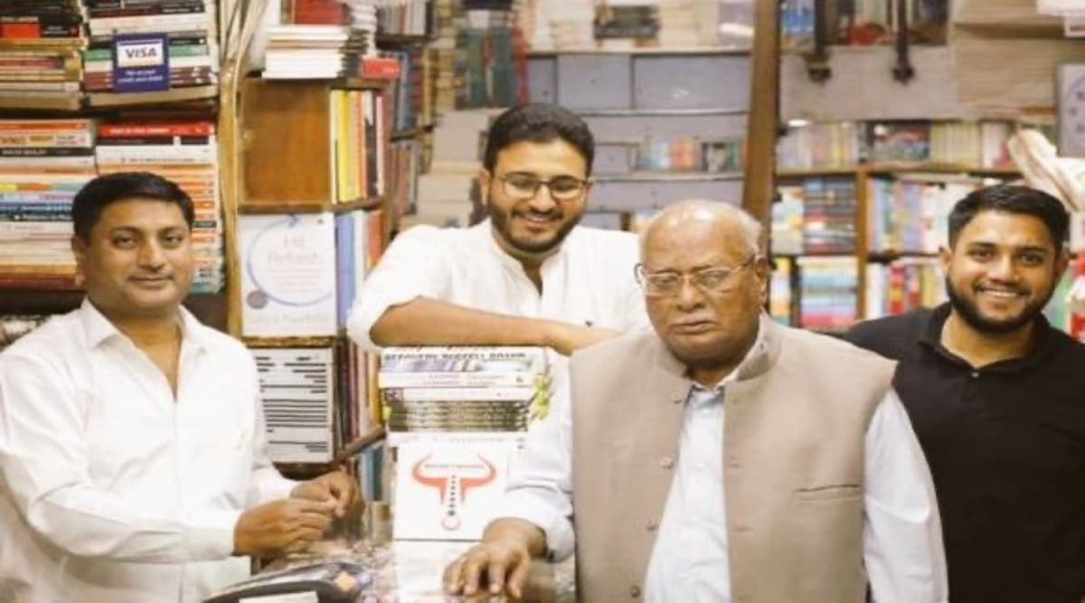 Mirza Yaseen Baig, owner of Midland Book Shop, one of the Delhi’s most ...