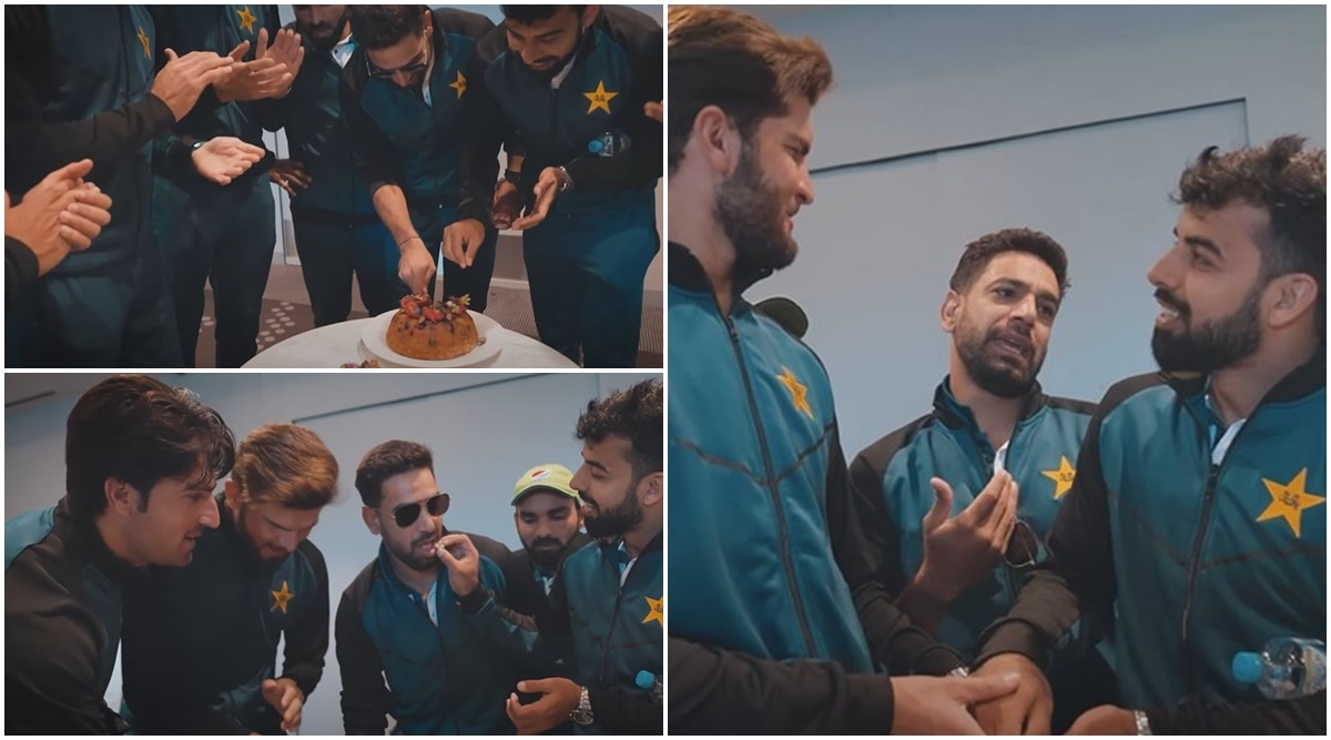 Watch Pakistan dressing room prank: Shaheen Afridi, Shadab Khan cut the ...