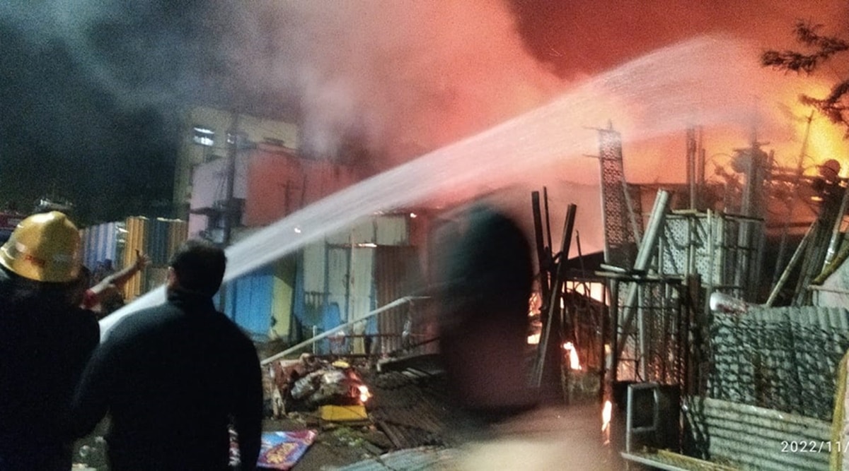 Fire breaks out at Pune’s Wanwadi slum, 5 makeshift houses gutted ...