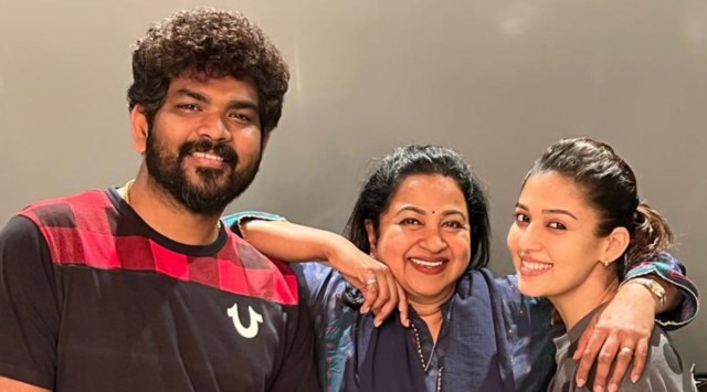 Radikaa Sarathkumar catches up with Vignesh Shivan and Nayanthara ‘over ...