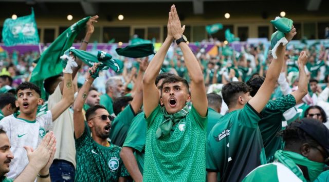 Watch: Saudi Arabia fans do Cristiano Ronaldo’s ‘Siu’ celebration after ...