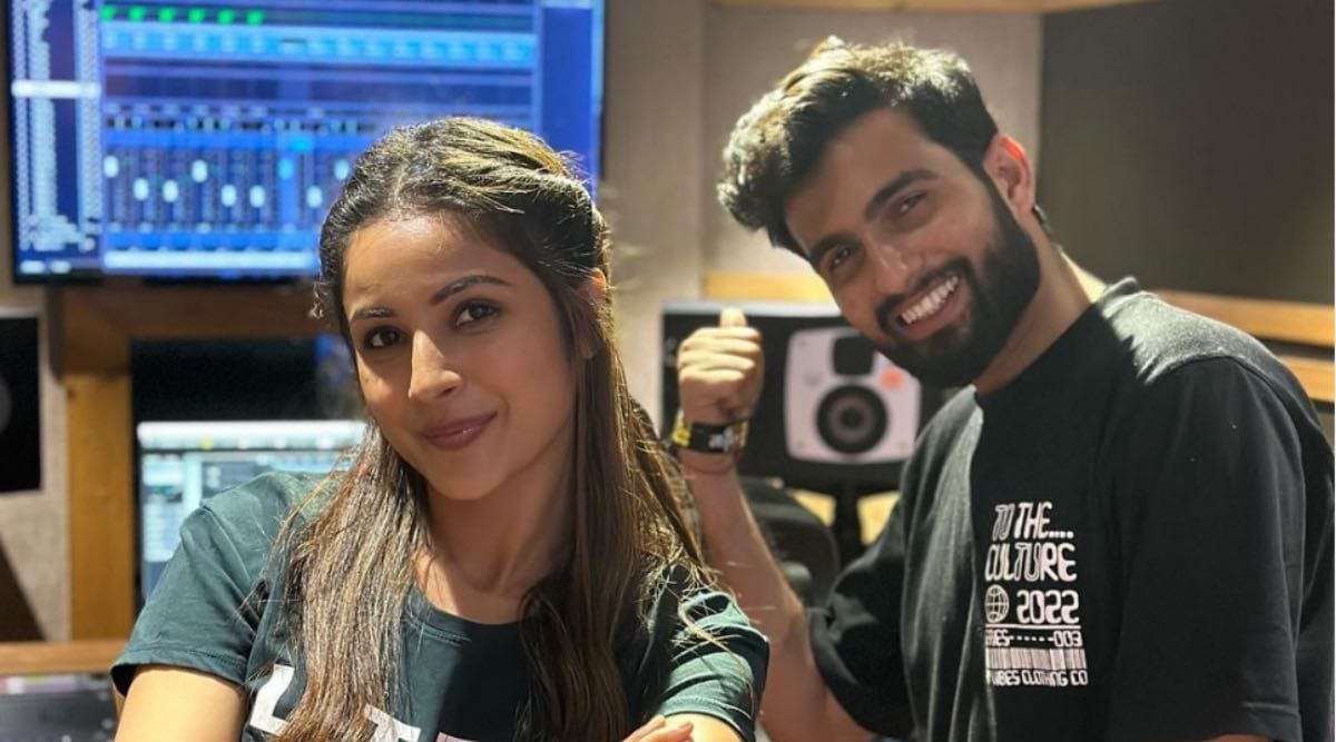 MC Square hints at new collaboration with Shehnaaz Gill, shares photo ...