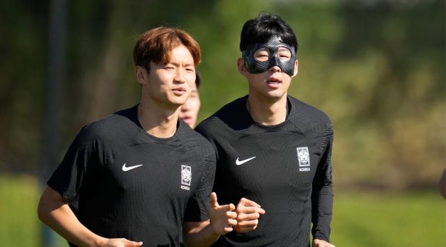 Masked Son can play for South Korea against Uruguay, says coach Bento ...