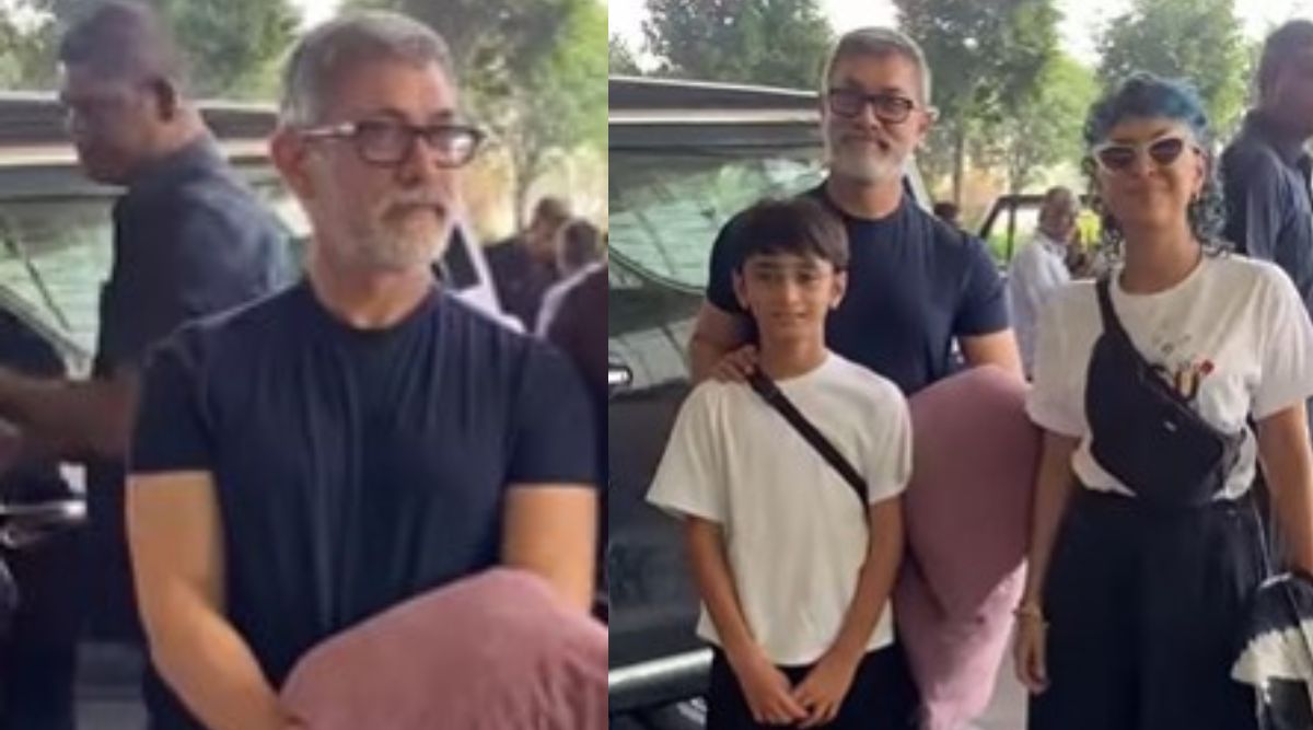 Aamir Khan jets out of Mumbai with his ex-wife Kiran Rao, son Azad Rao ...