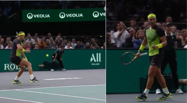 Watch: Rafael Nadal produces magical forehand but bows out of Paris ...