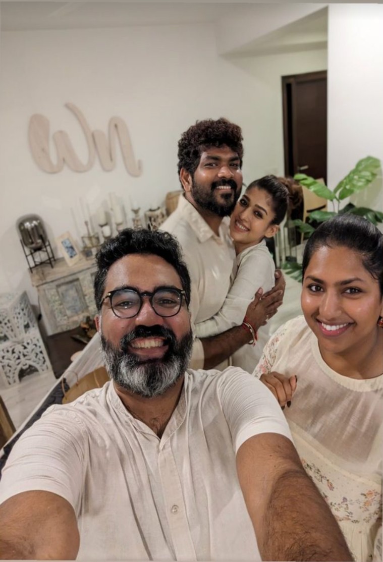 Nayanthara-Vignesh Shivan are all smiles with friends, check out their ...