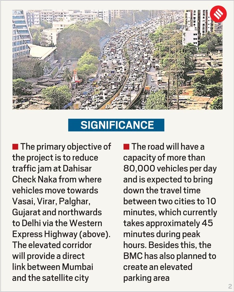 Changing City: 5.6-km-long elevated road proposed to decongest Mumbai’s ...
