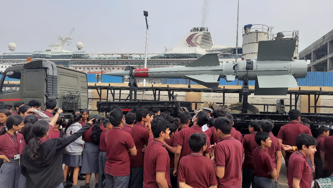 Schoolchildren get to visit warships as part of Navy Week | Mumbai News ...