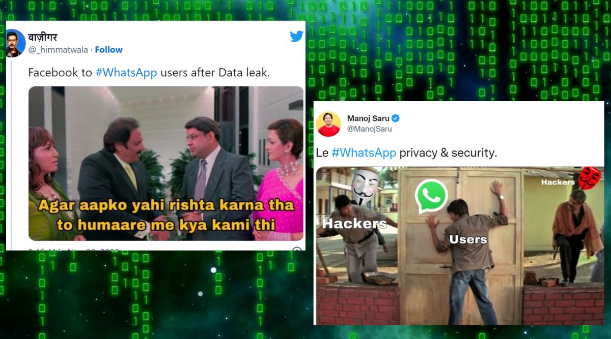 Netizens react after WhatsApp’s case of data theft rumours surface ...