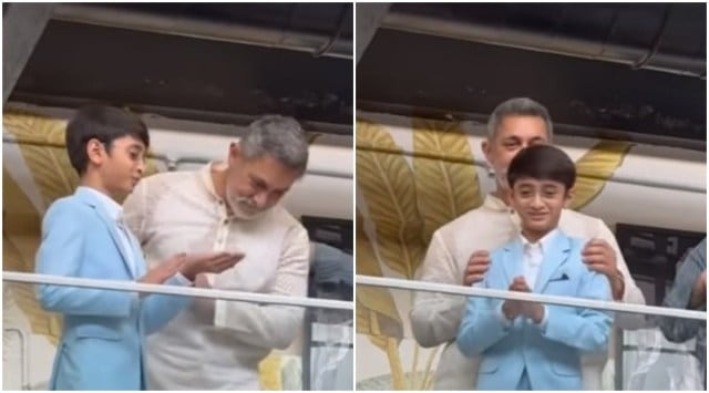 Aamir Khan dances with son Azad on ‘Papa Kehte Hain’, fan says ‘life ...