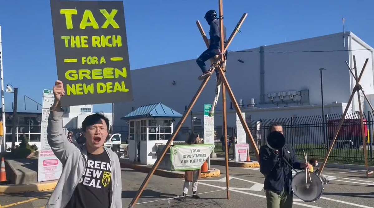 Climate activists, including scientists, are arrested in protests at ...