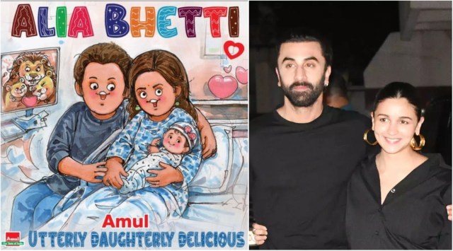 Amul India dedicates latest post to Alia Bhatt-Ranbir Kapoor’s baby ...