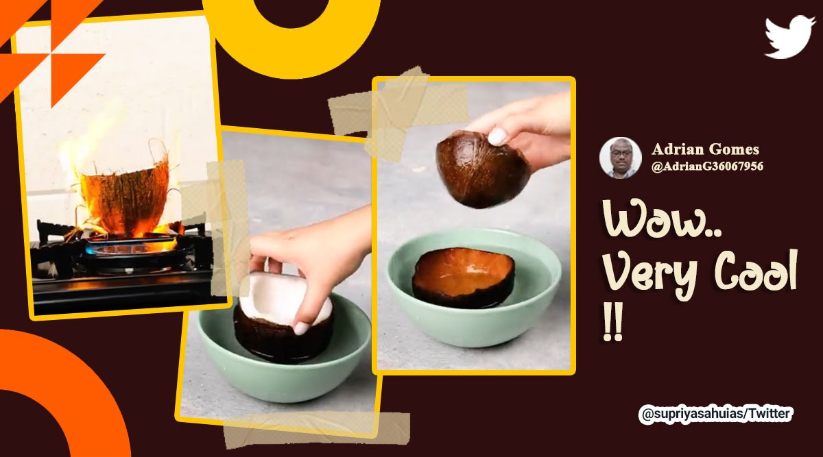 IAS officer shares cooking hack about separating coconut flesh from its ...