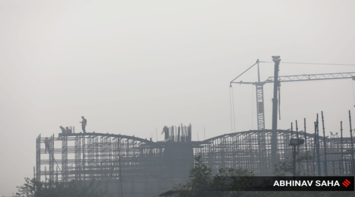 Delhi in grayscale: Air quality dips to severe category, capital chokes ...
