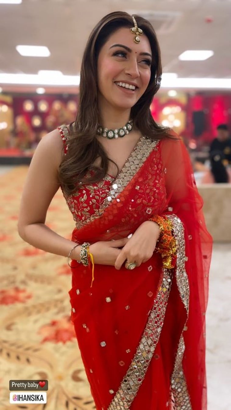 Hansika Motwani and Sohael Khaturiya’s pre-wedding festivities begin: See inside photos from ...
