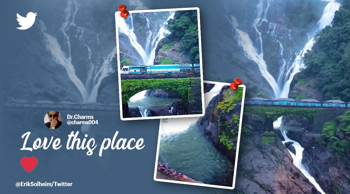 Watch: This Indian waterfall looks like a ‘sea of milk’ | Trending News ...