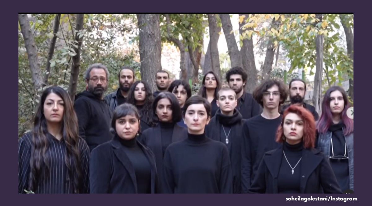 Watch: In video, Iranian directors, actors stage silent protest without ...