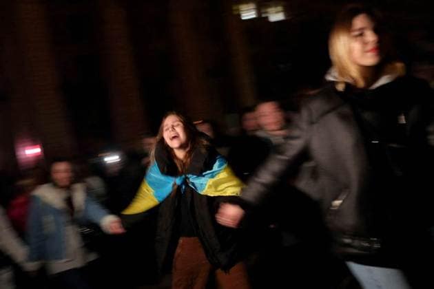 Scenes Of Jubilation As Russia Retreats From Ukraines Kherson World