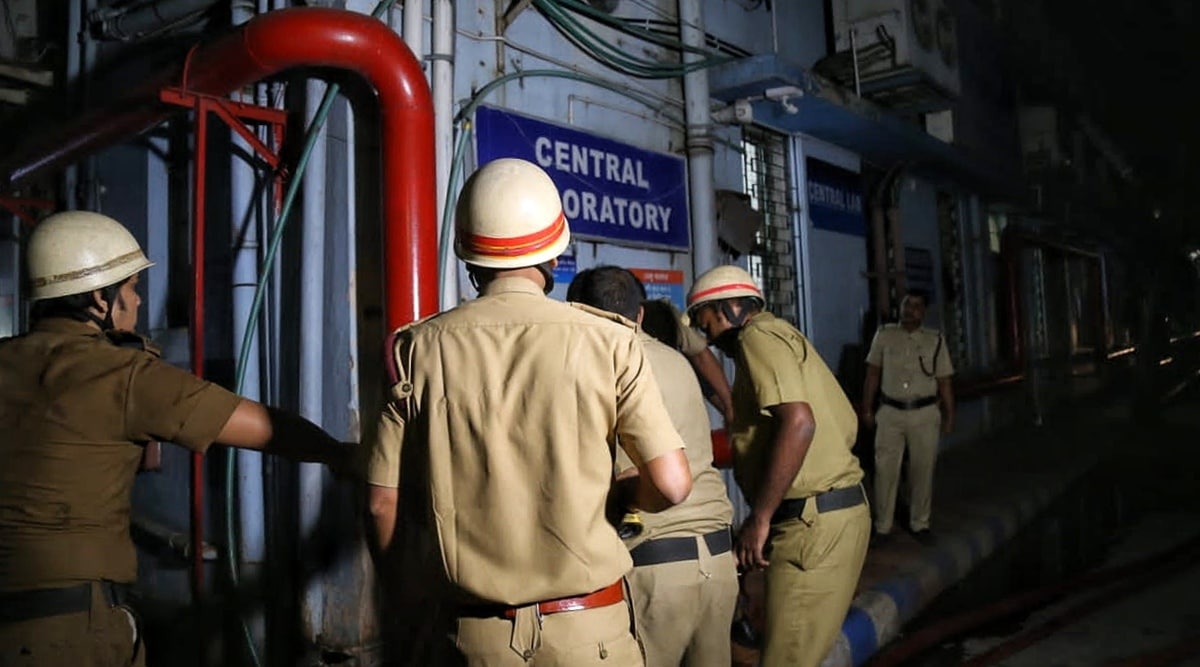 Fire at Emergency department of SSKM hospital | Kolkata News - The ...