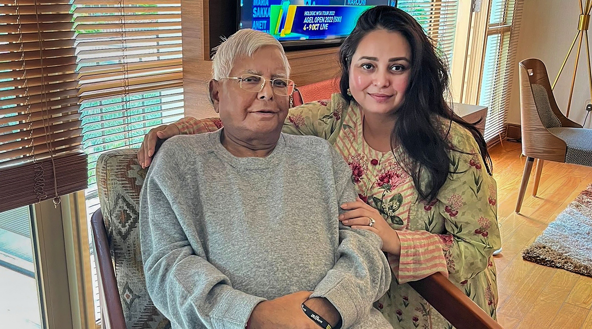 Lalu’s daughter Roshni to donate a kidney to her father | Patna News ...