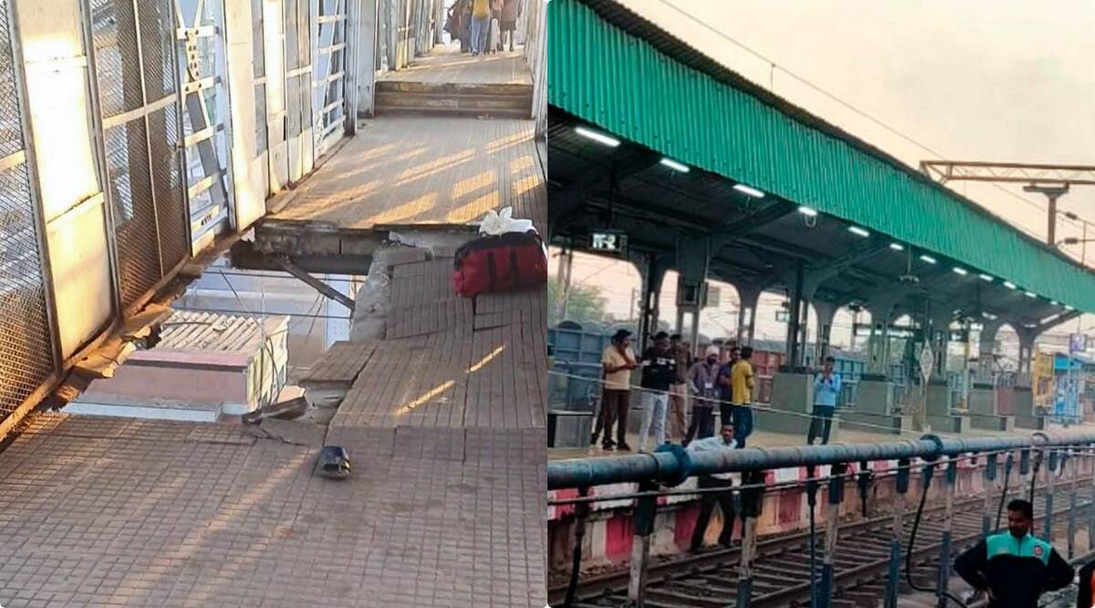 Maharashtra: Probe into foot over-bridge mishap at Balharshah station ...
