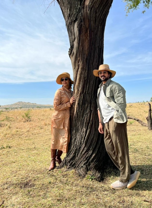 Ram Charan, wife Upasana enjoy ‘untamed’ Africa | Entertainment Gallery ...