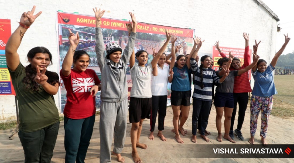 In Photos: Agniveer recruitment drive for women in Lucknow | India News ...