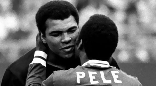 ‘Ali was like a child’ When Pele kissed Muhammad Ali | Football News ...