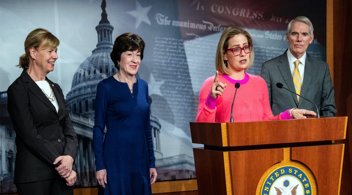 Arizona Senator Krysten Sinema says she will leave Democrats and become ...