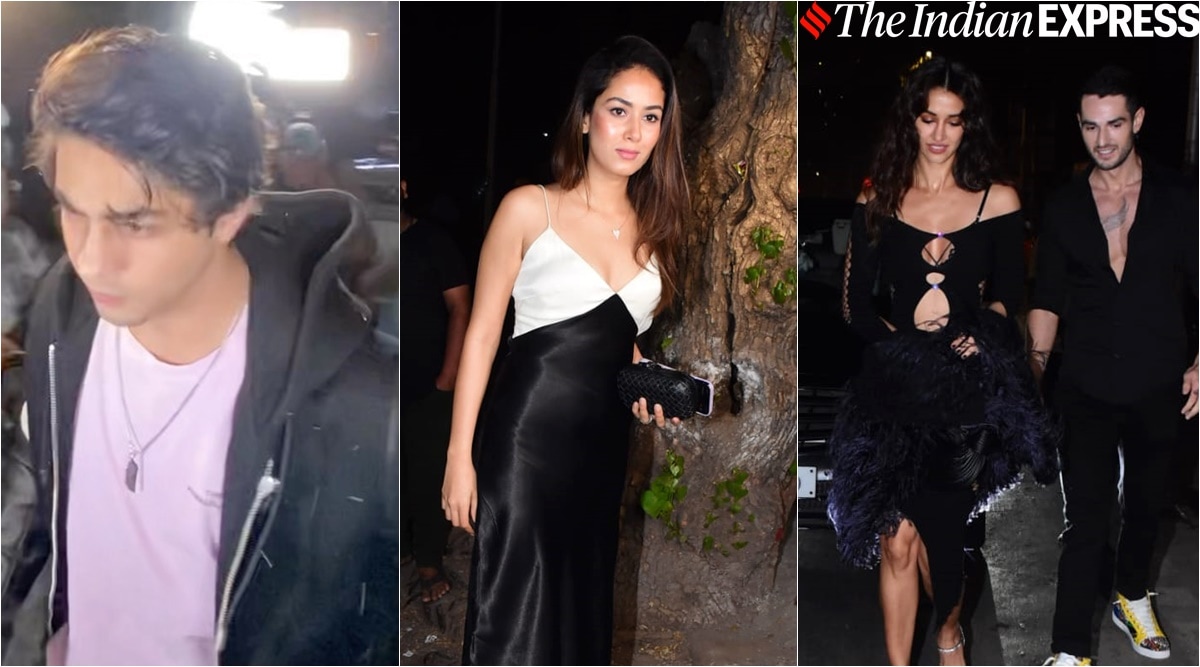 Aryan Khan, Mira Rajput, Disha Patani attend black-themed birthday bash ...