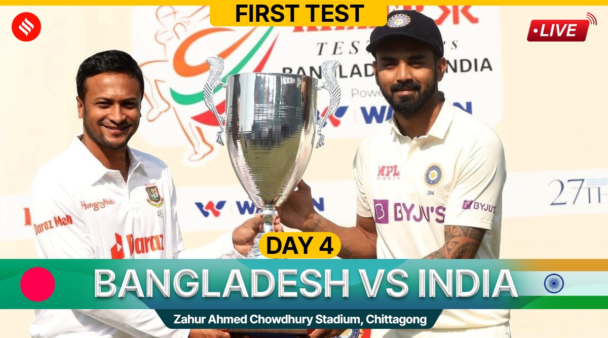 IND vs BAN 1st Test Day 4 Live Score Updates: Fifties for Zakir Hasan ...