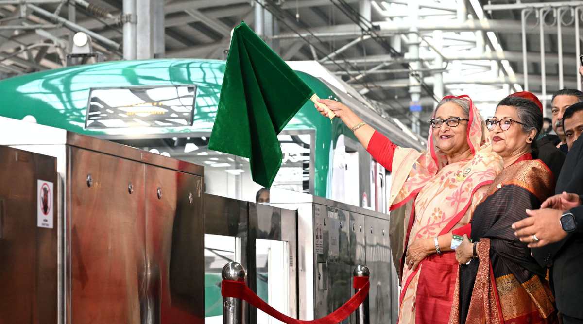 Bangladesh launches first-ever Japan-funded metro service in Dhaka ...