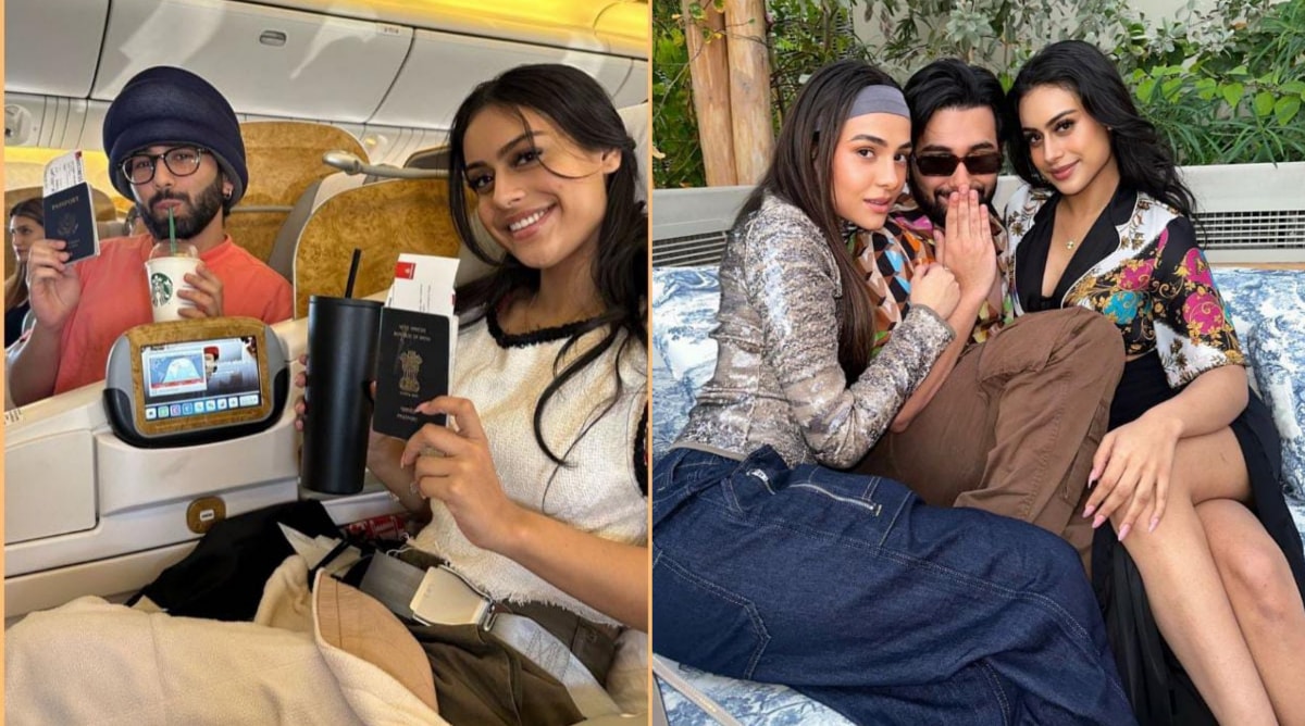 Nysa Devgn jets off to Dubai with friends to ring in 2023, Orry shares ...