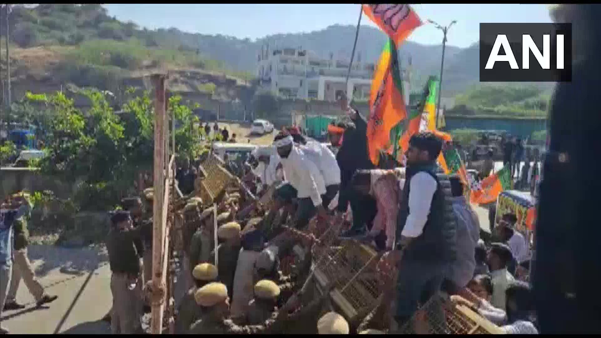 Teachers’ recruitment paper leak: BJP, RLP hold protest across ...